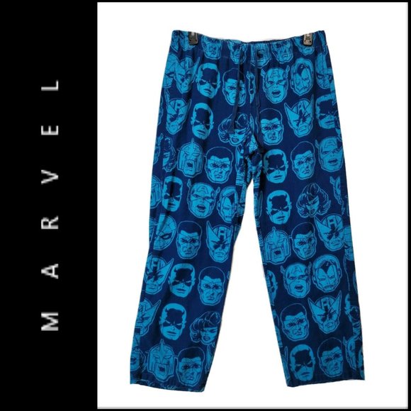 Marvel | Pants | Disney Men Marvel Print Sleep Lounge Pajama Pants ...